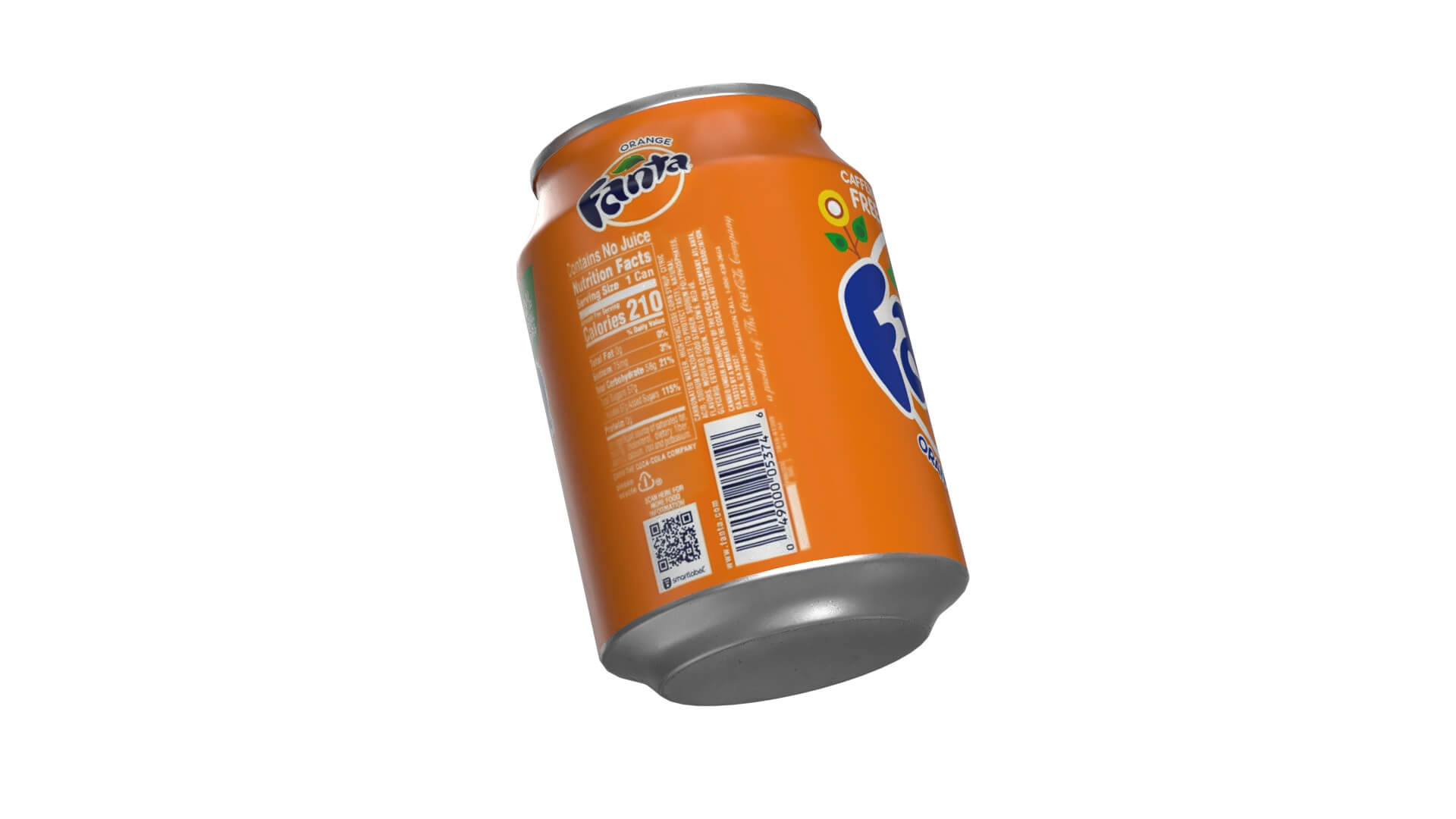 Fanta Drink Can 250ml 09 - 3D Model by ERTAN ZORLU