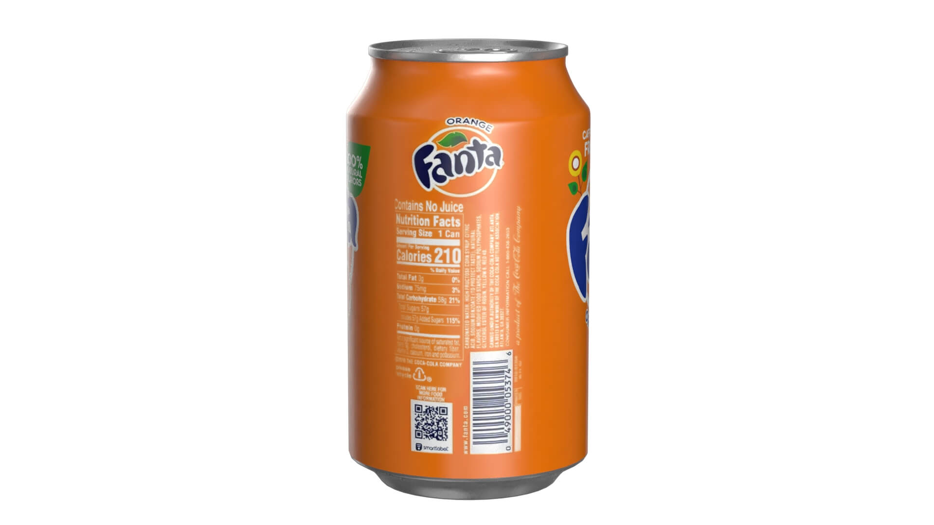 Fanta Drink Can 330ml 10 - 3D Model by ERTAN ZORLU
