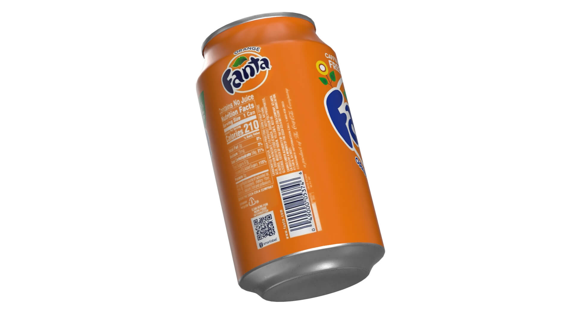Fanta Drink Can 330ml 10 - 3D Model by ERTAN ZORLU