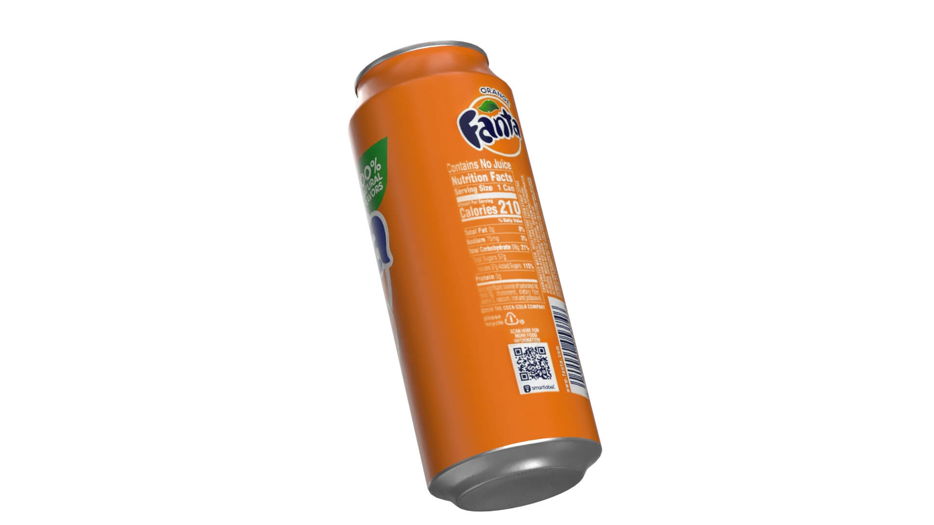 Fanta Drink Can 500ml 14 - 3D Model by ERTAN ZORLU