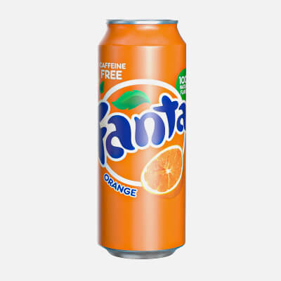 Fanta Drink Can 500ml 14 - 3D Model by ERTAN ZORLU