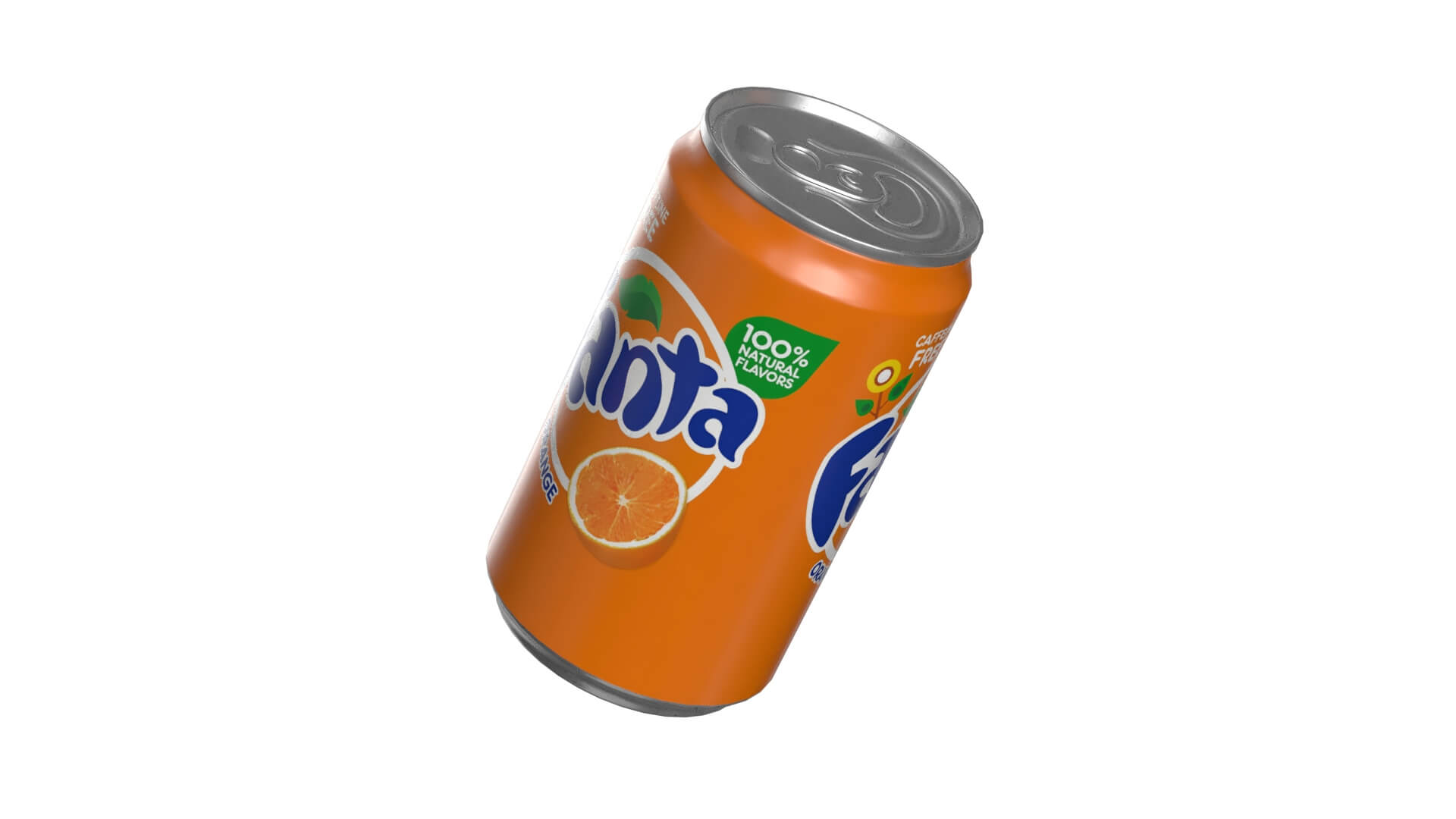 Fanta Drink Can Sleek 200ml 03 - 3D Model by ERTAN ZORLU