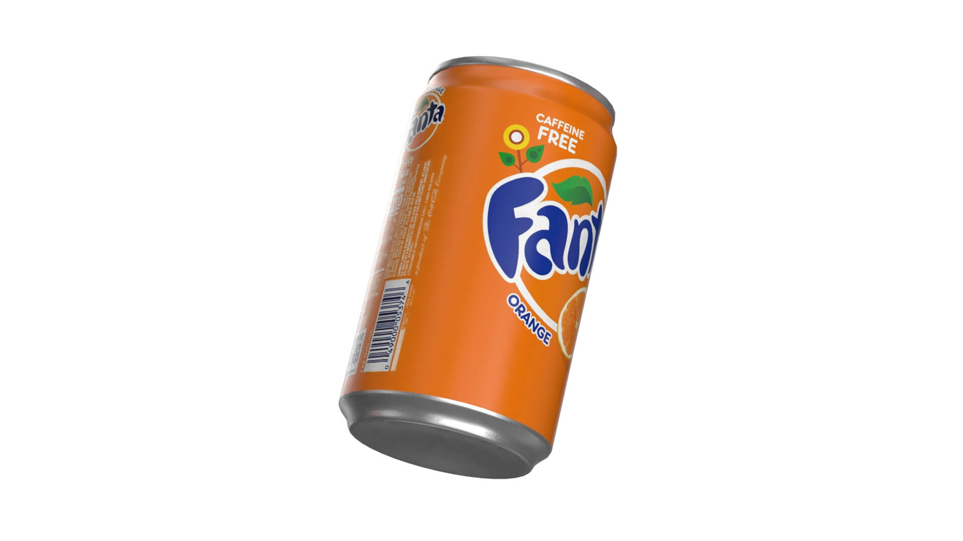 Fanta Drink Can Sleek 200ml 03 - 3D Model by ERTAN ZORLU