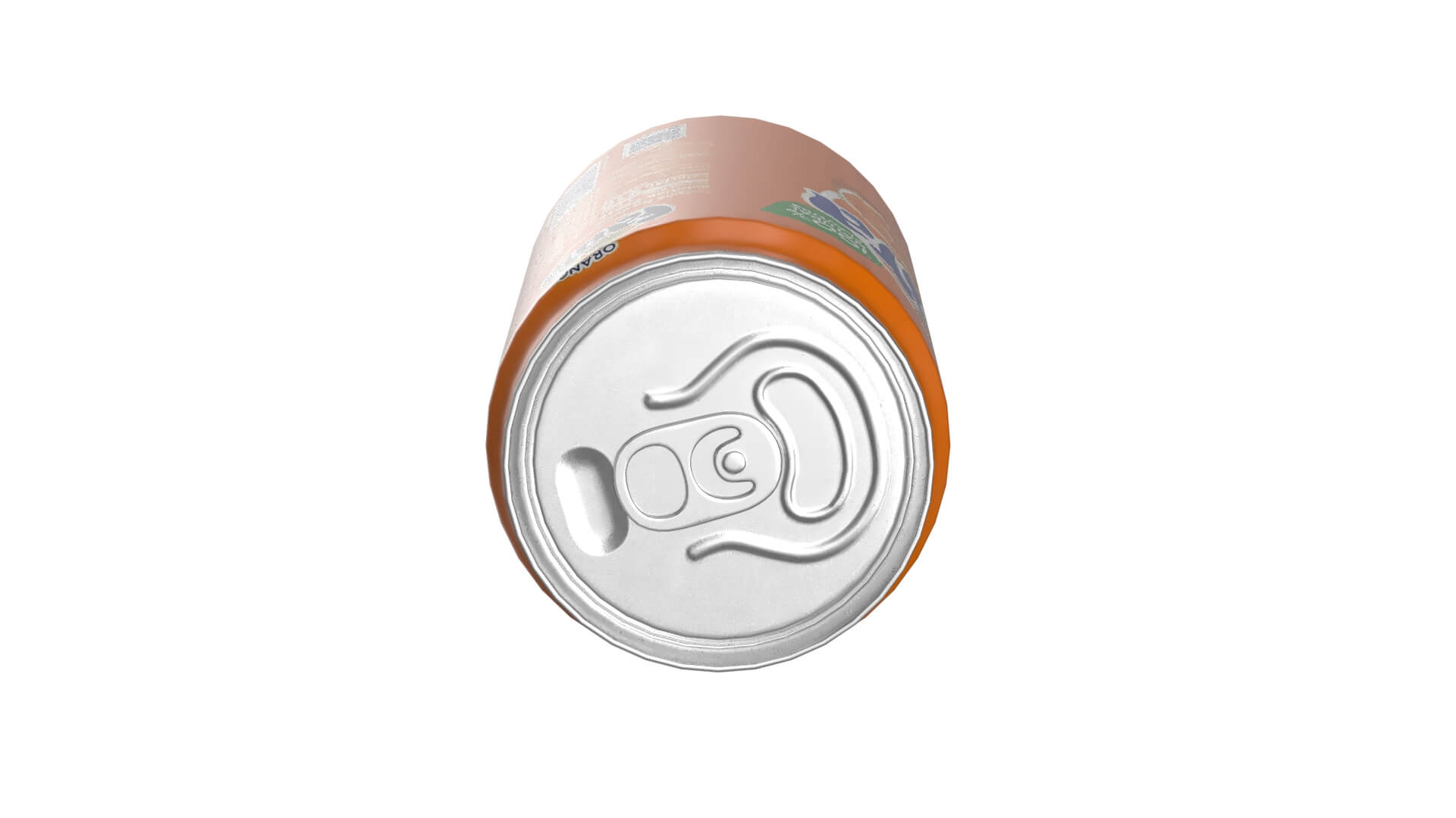 Fanta Drink Can Sleek 200ml 03 - 3D Model by ERTAN ZORLU