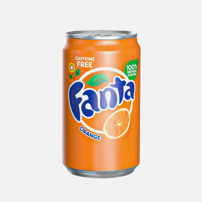 Fanta Drink Can Sleek 200ml 03 - 3D Model by ERTAN ZORLU