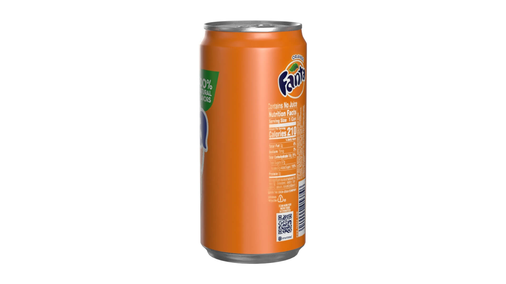 Fanta Drink Can Sleek 250ml 04 - 3D Model by ERTAN ZORLU