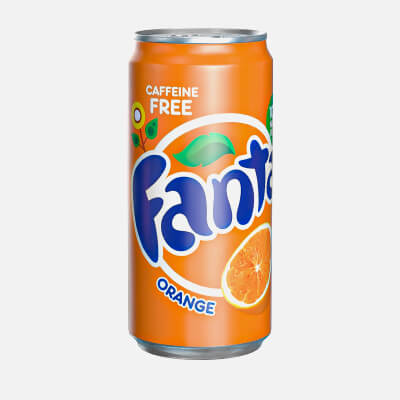 Fanta Drink Can Sleek 250ml 04 - 3D Model by ERTAN ZORLU