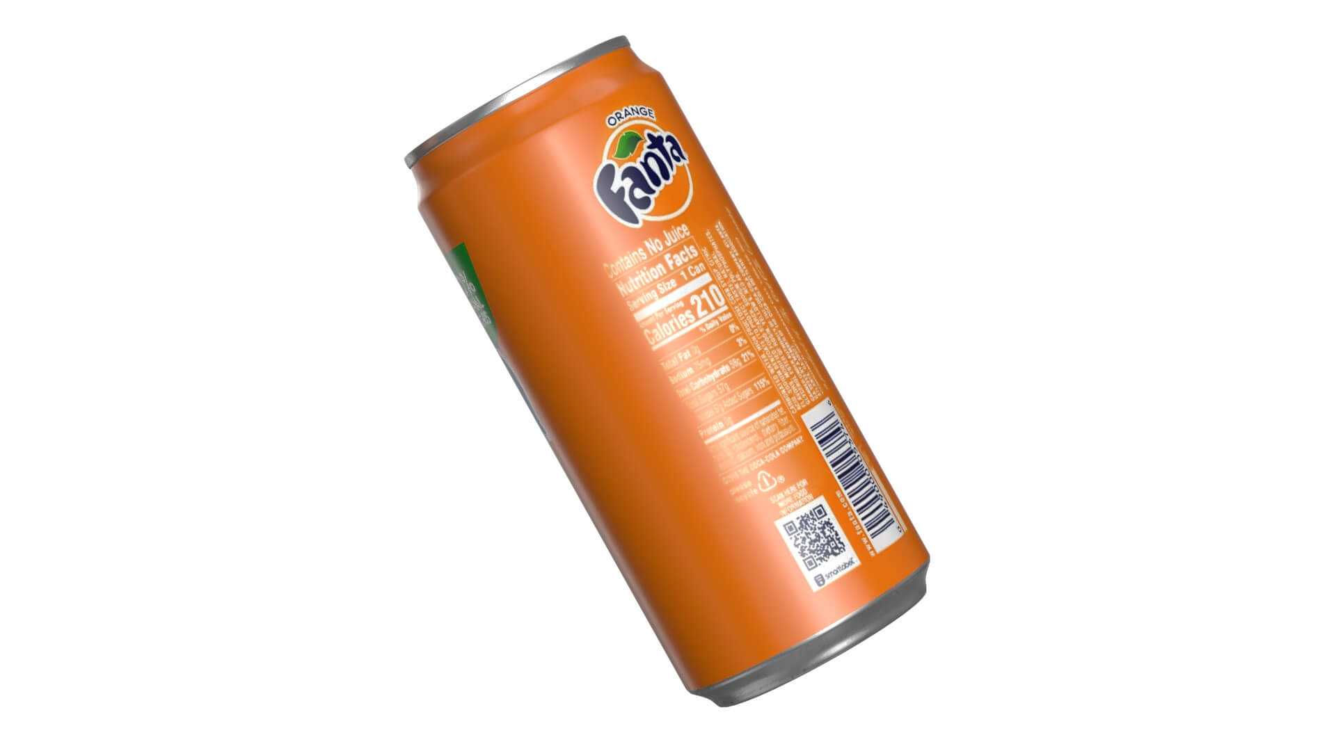 Fanta Drink Can Sleek 270ml 05 - 3D Model by ERTAN ZORLU