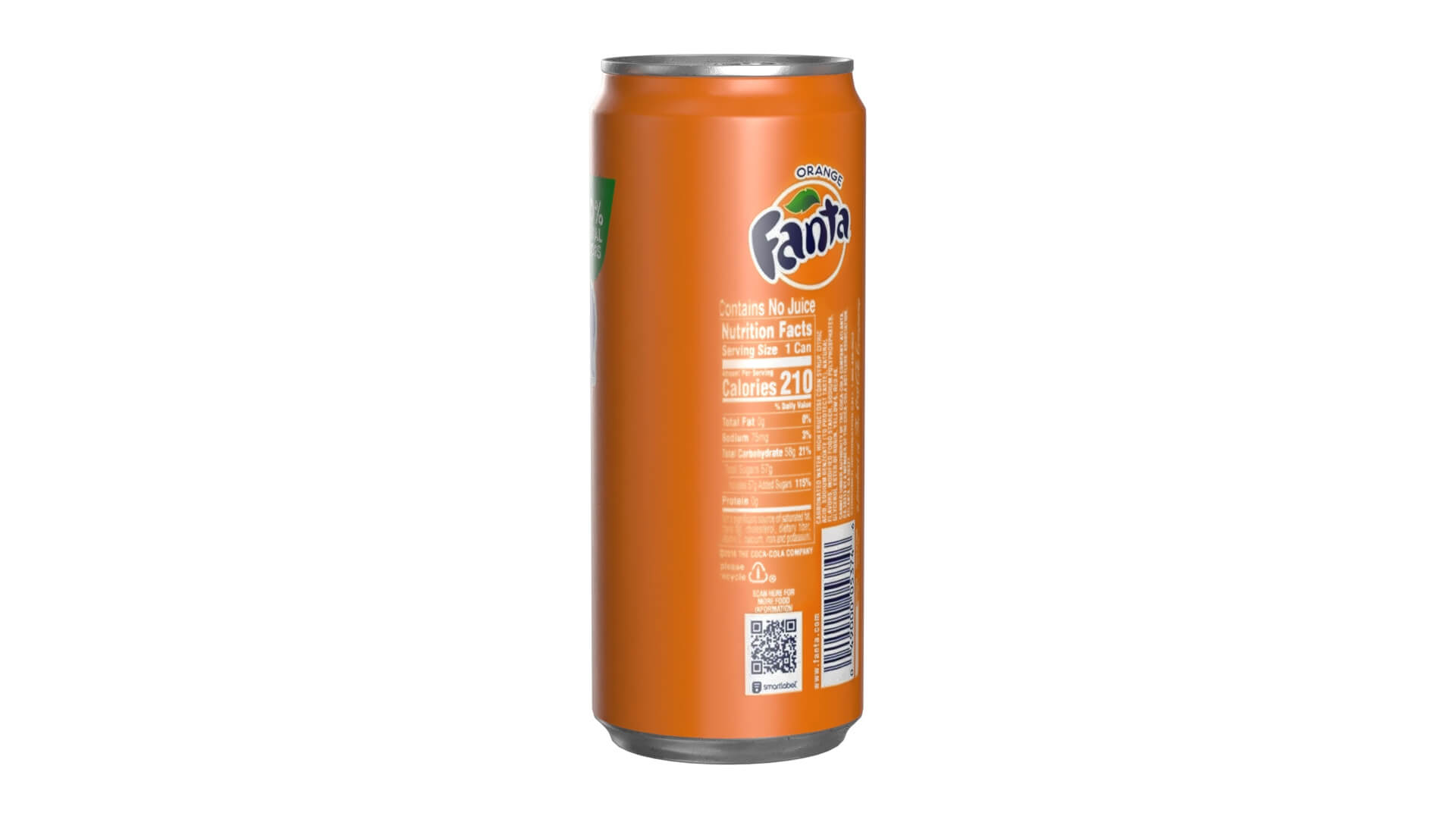 Fanta Drink Can Sleek 310ml 06 - 3D Model by ERTAN ZORLU
