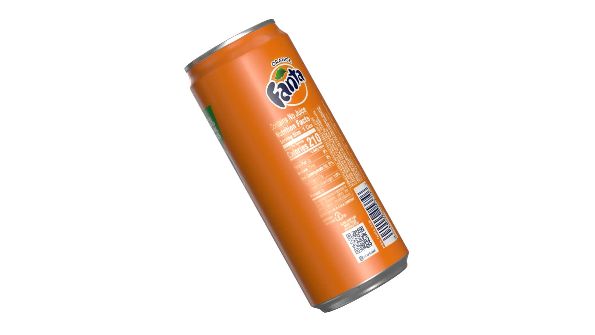 Fanta Drink Can Sleek 310ml 06 - 3D Model by ERTAN ZORLU