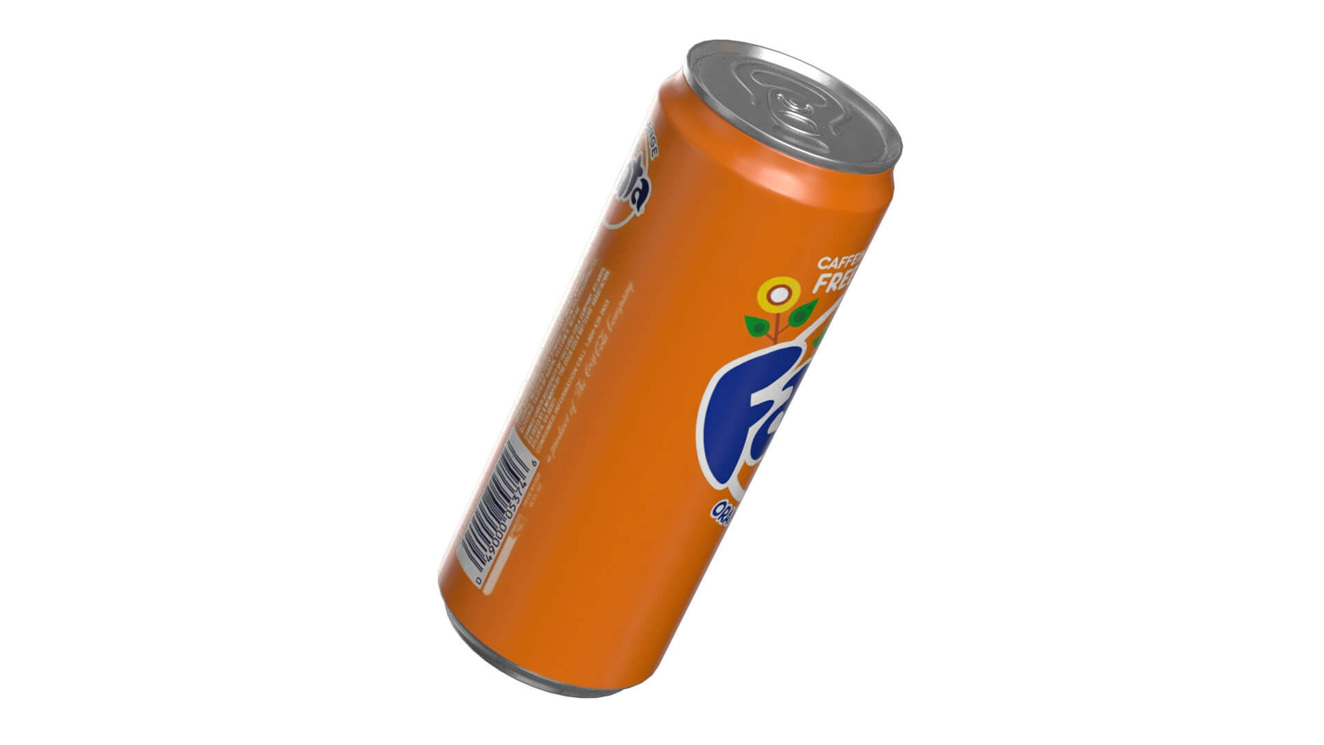 Fanta Drink Can Sleek 330ml 07 - 3D Model by ERTAN ZORLU