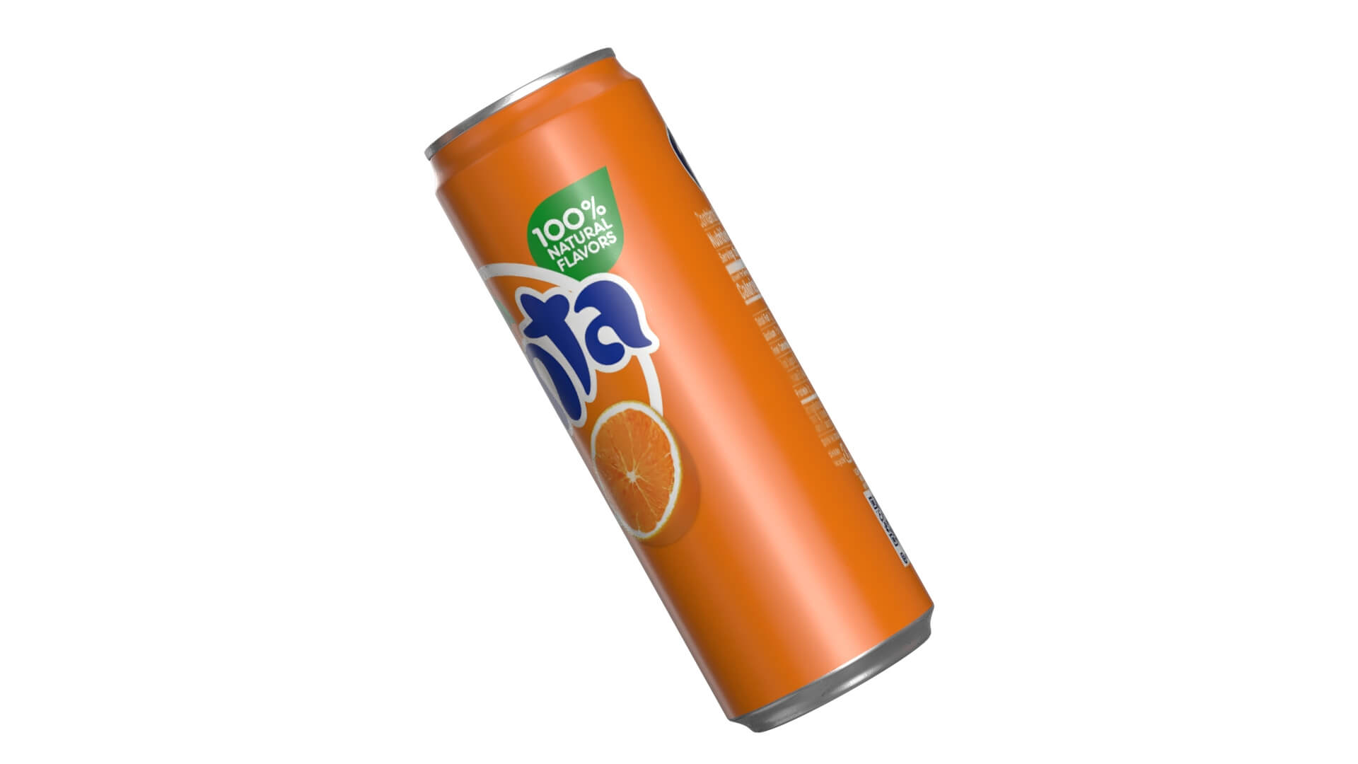 Fanta Drink Can Sleek 355ml 08 - 3D Model by ERTAN ZORLU