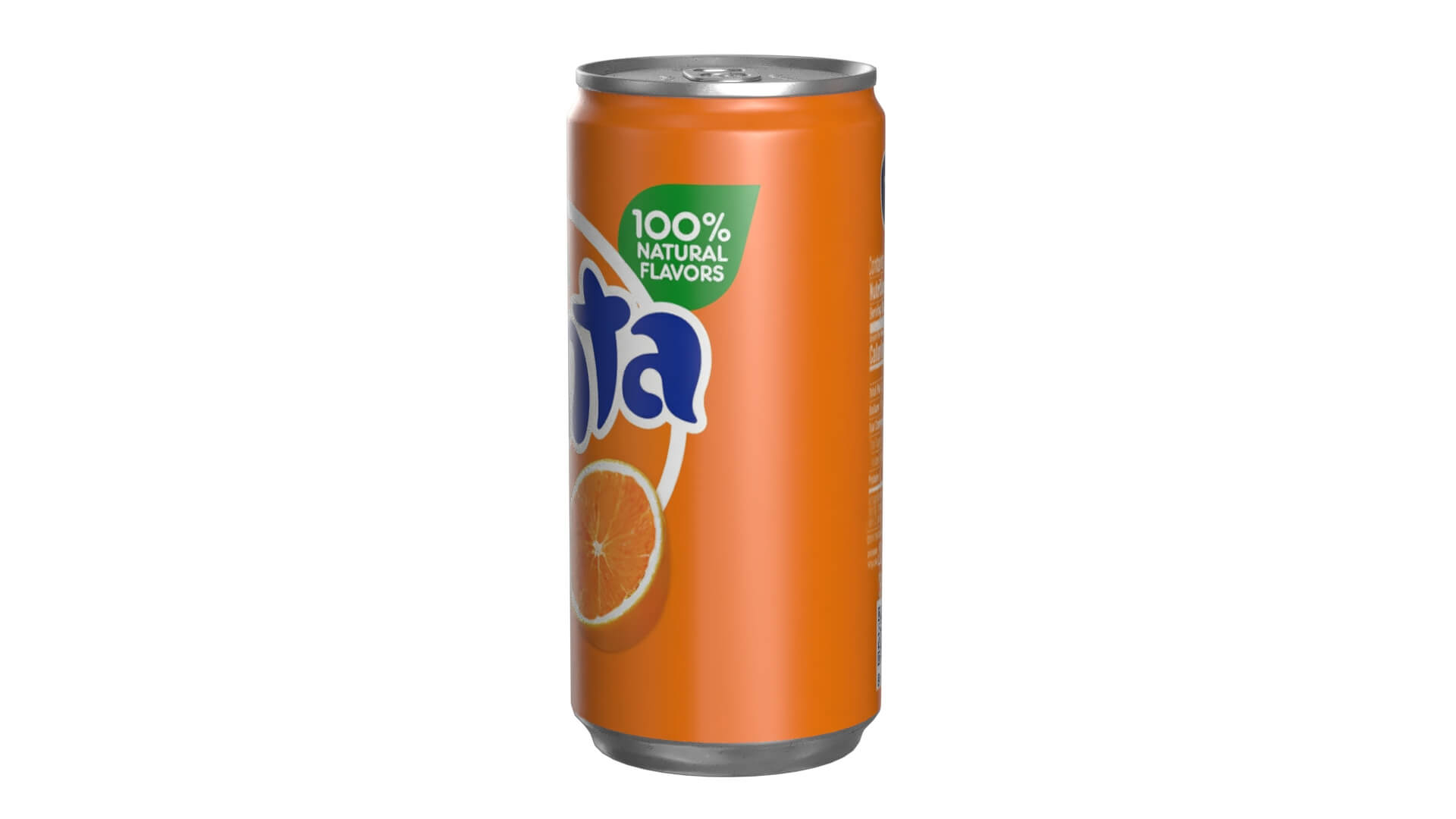 Fanta Drink Can Slim 190ml 01 - 3D Model by ERTAN ZORLU