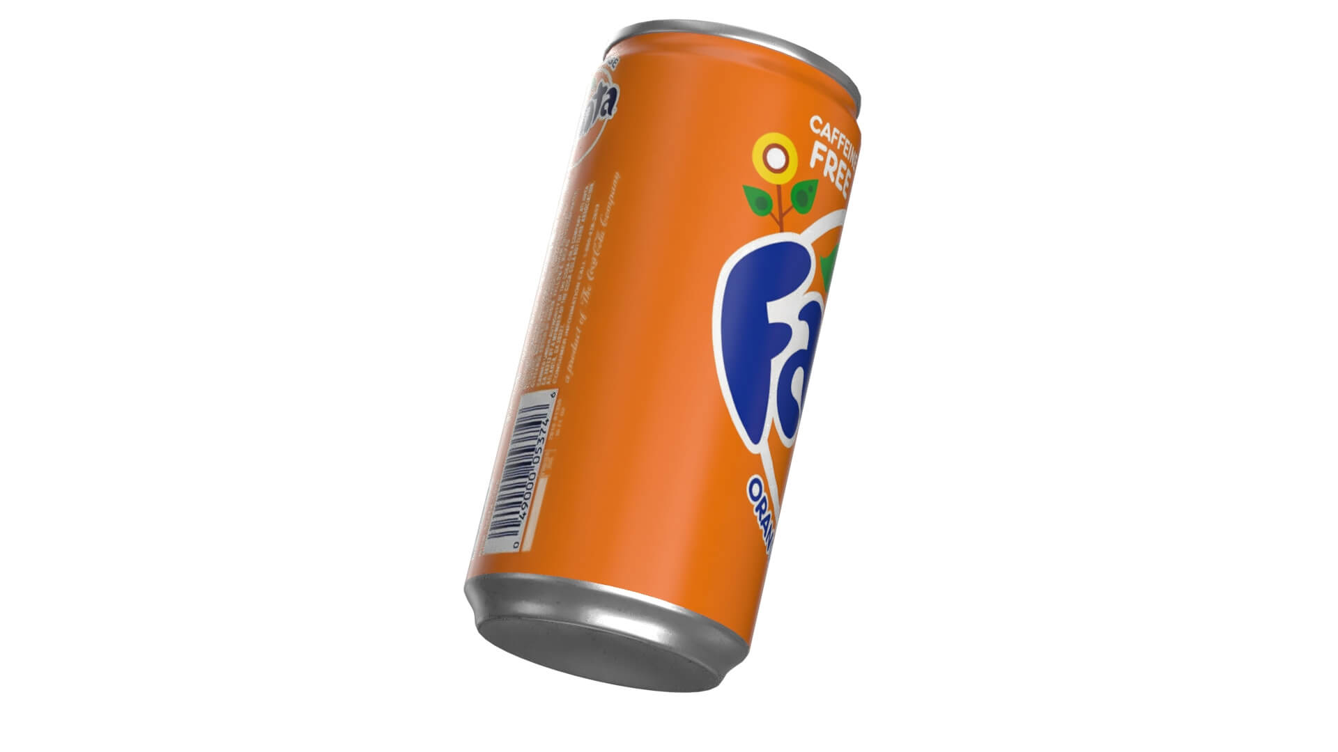 Fanta Drink Can Slim 190ml 01 - 3D Model by ERTAN ZORLU