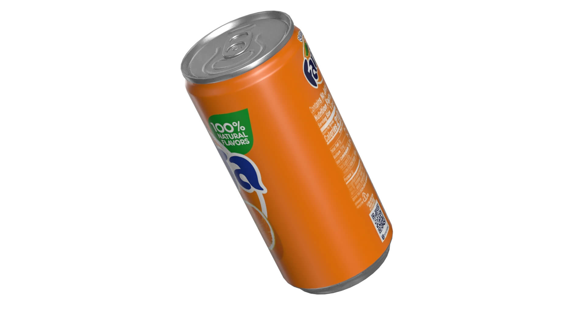 Fanta Drink Can Slim 190ml 01 - 3D Model by ERTAN ZORLU