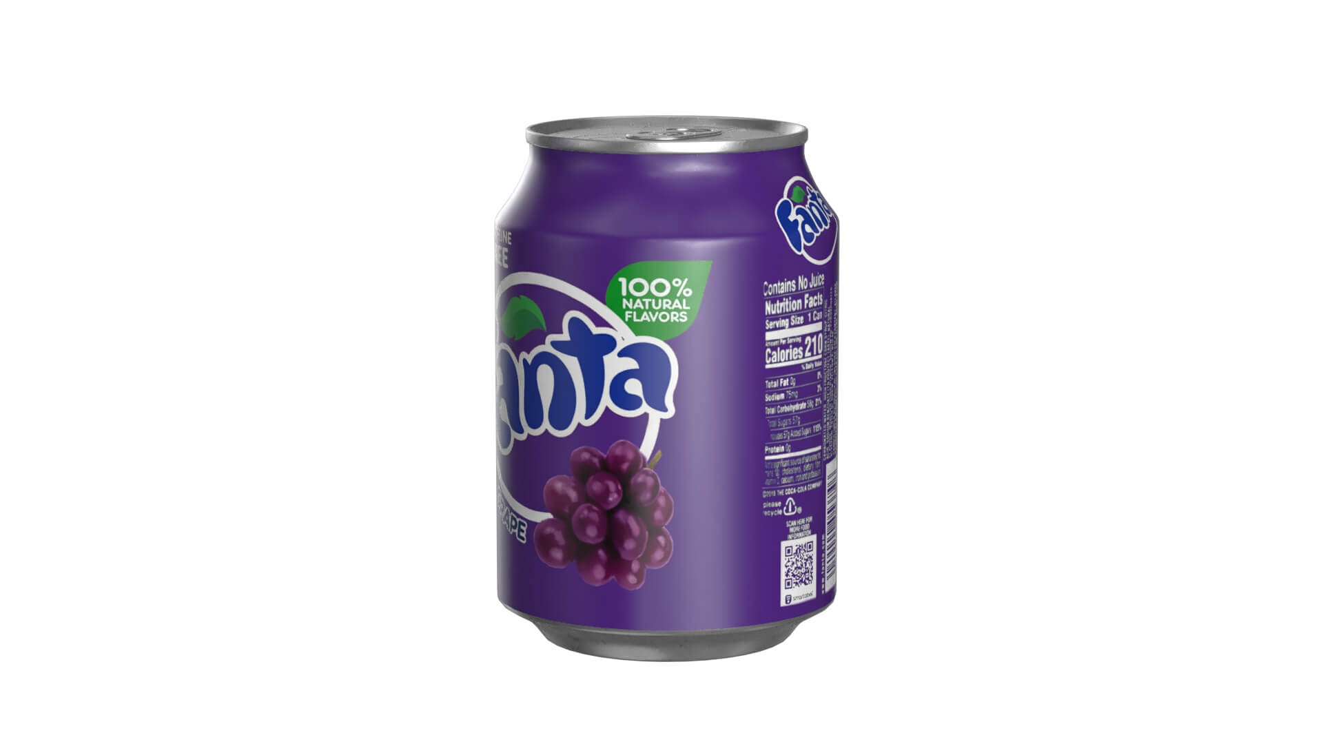 Fanta Grape Drink Can 250ml 09 - 3D Model by ERTAN ZORLU