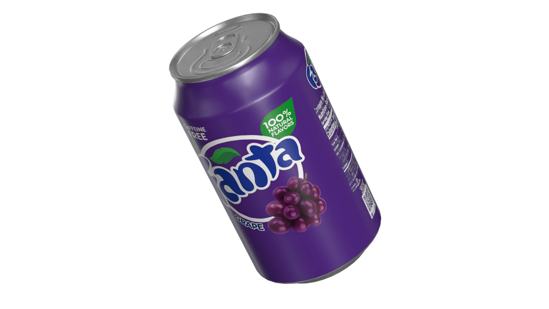 Fanta Grape Drink Can 330ml 10 - 3D Model by ERTAN ZORLU