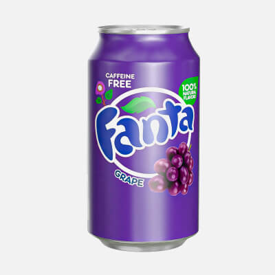 Fanta Grape Drink Can 355ml 11 - 3D Model by ERTAN ZORLU