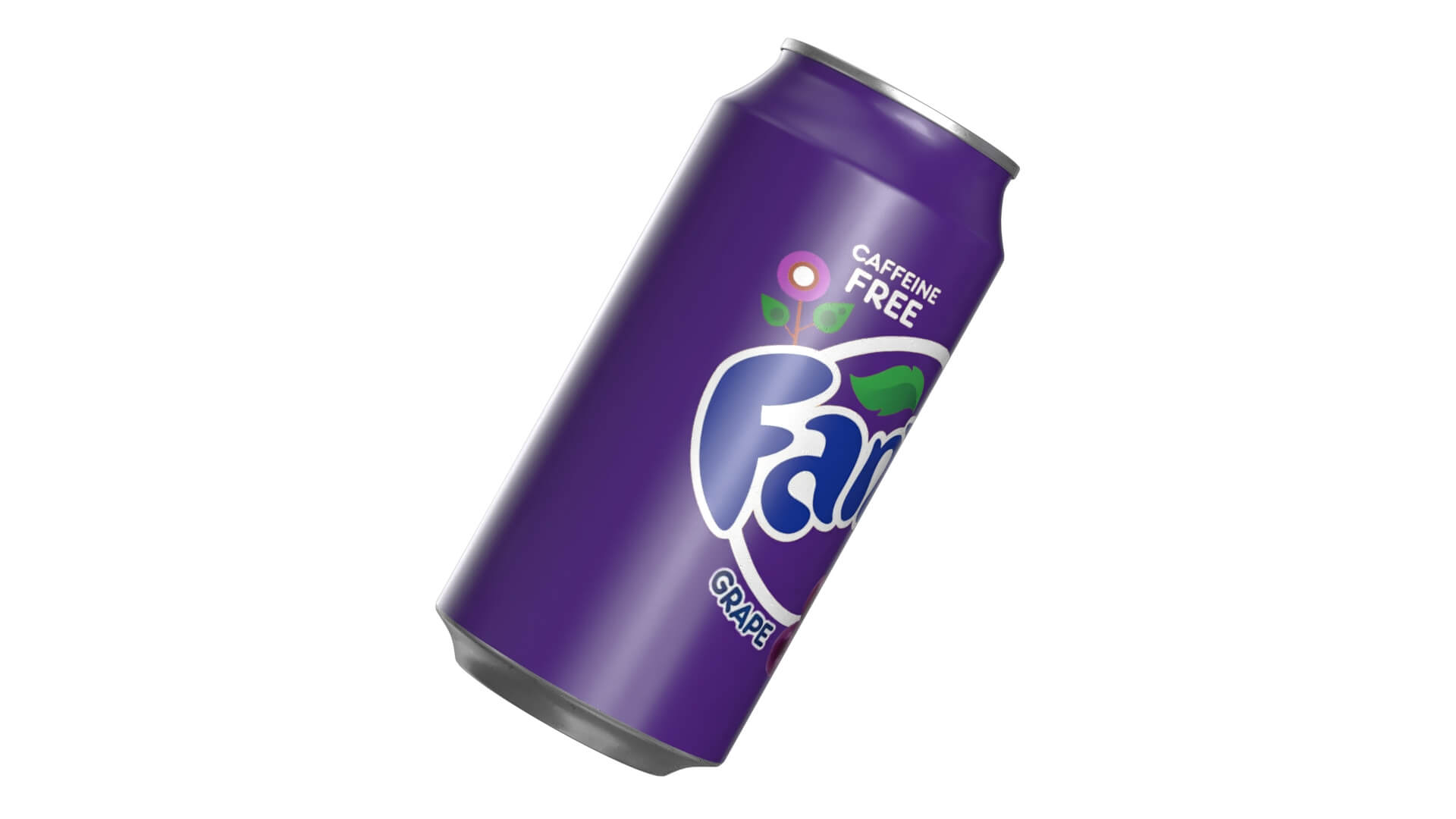 Fanta Grape Drink Can 375ml 12 - 3D Model by ERTAN ZORLU