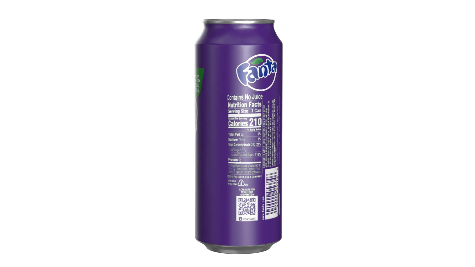 Fanta Grape Drink Can 500ml 14 - 3D Model by ERTAN ZORLU