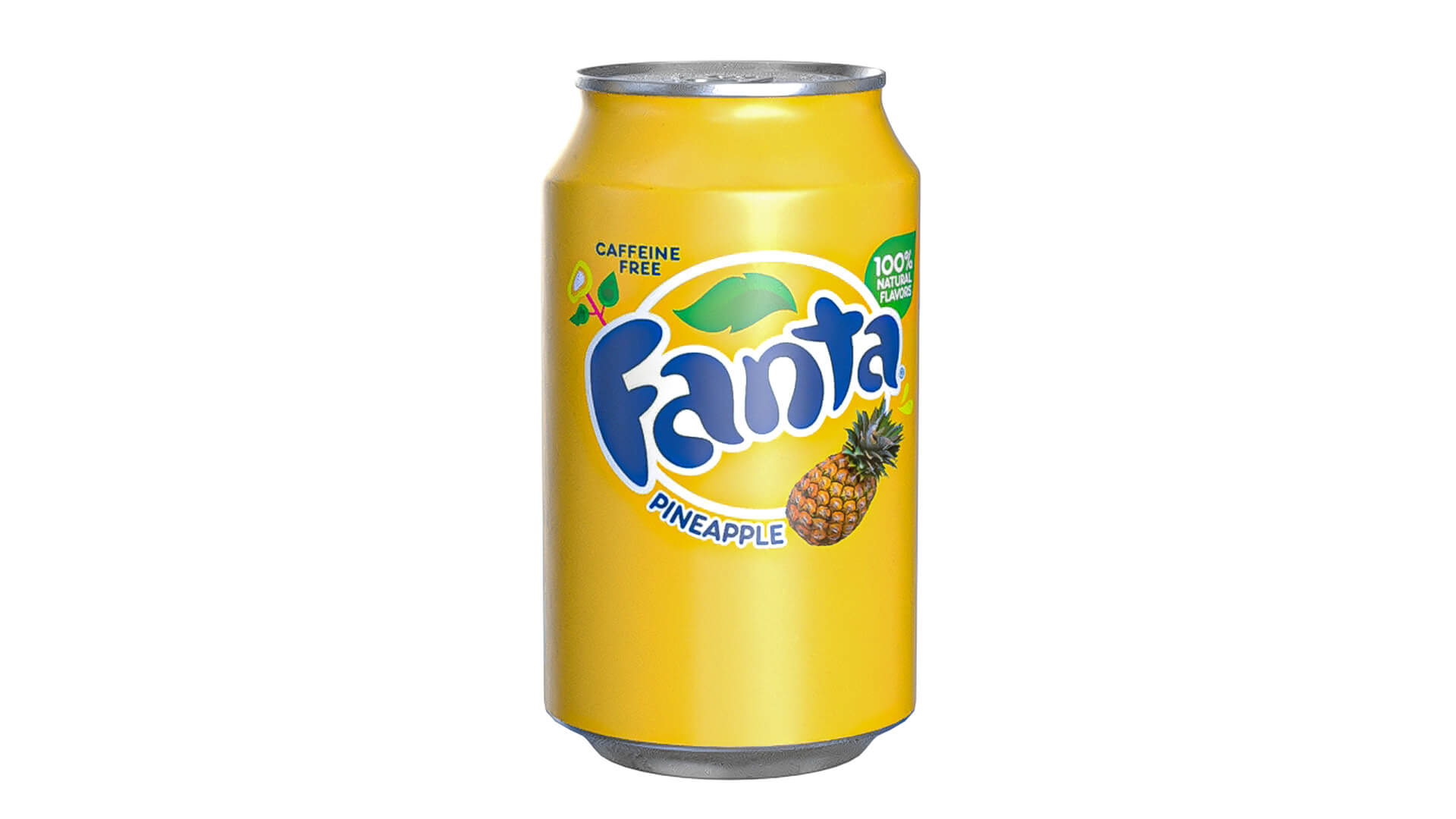 Fanta Pineapple Drink Can 330ml 10 - 3D Model by ERTAN ZORLU