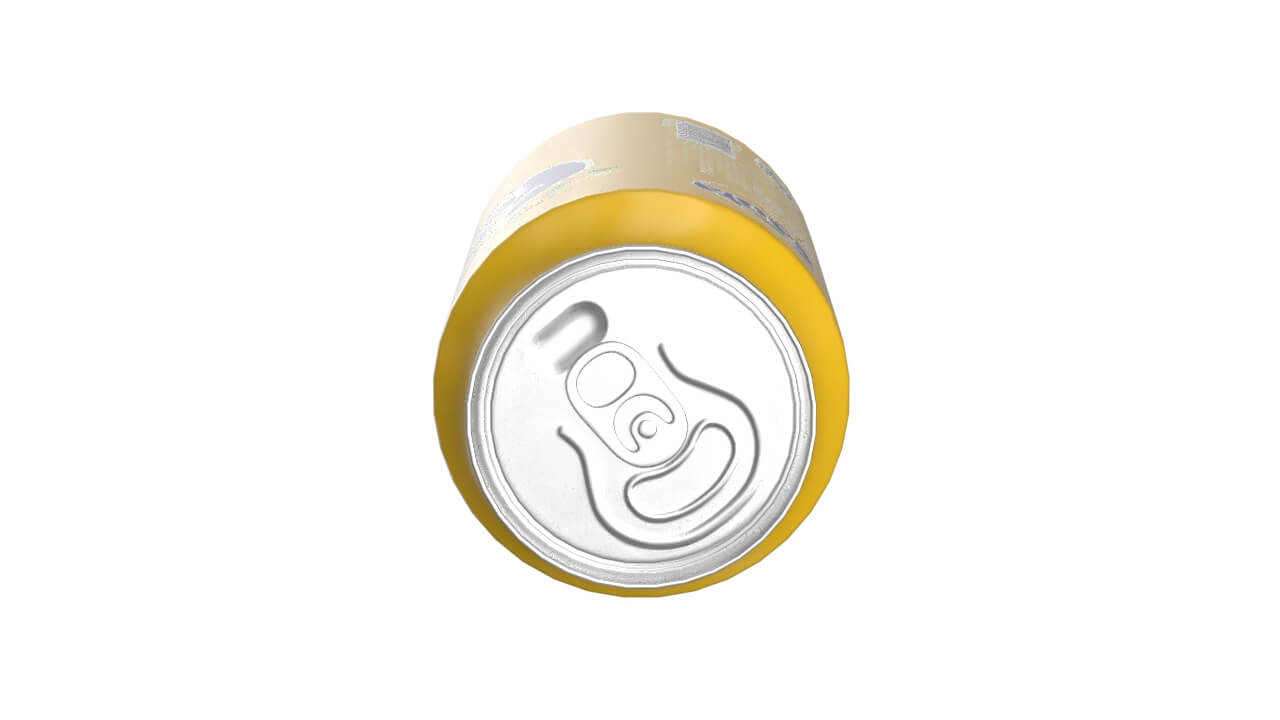 Fanta Pineapple Drink Can 355ml 11 - 3D Model by ERTAN ZORLU