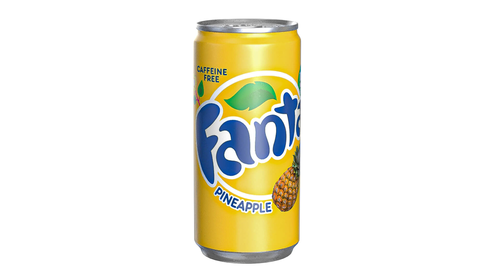 Fanta Pineapple Drink Can Slim 190ml 01 - 3D Model by ERTAN ZORLU