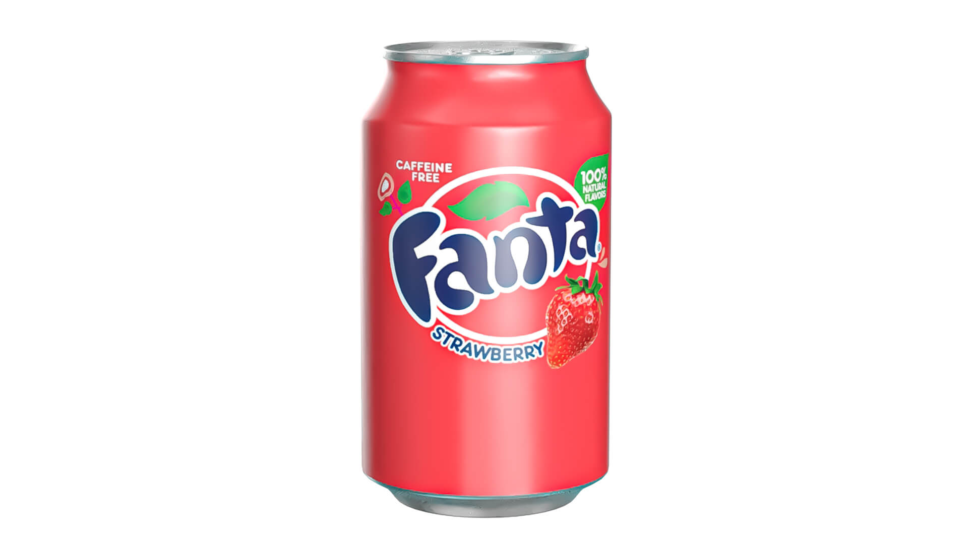 Fanta Strawberry Drink Can 330ml 10 - 3D Model by ERTAN ZORLU