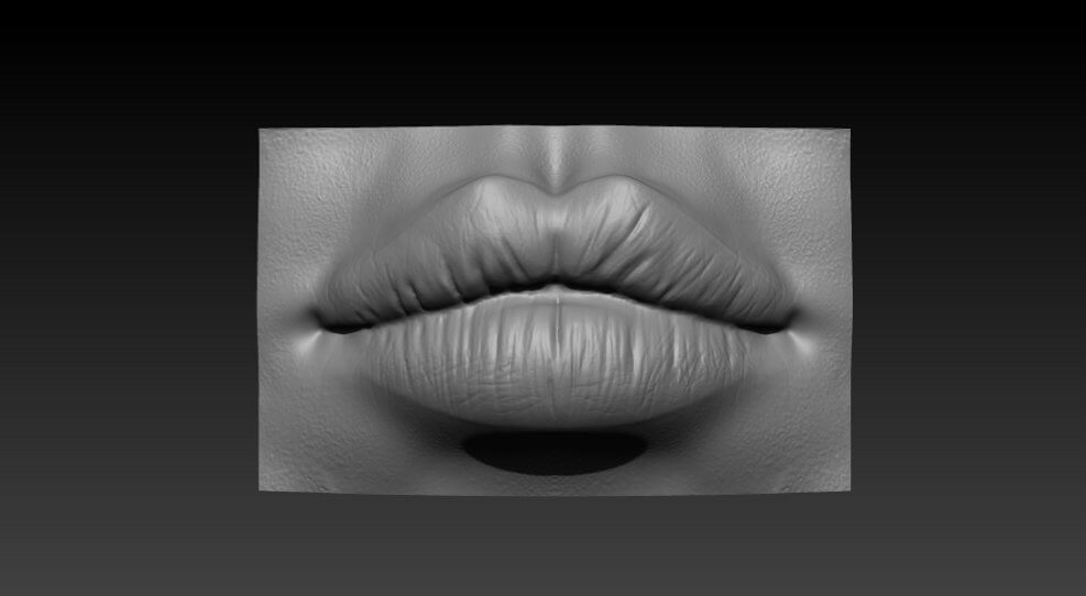 Female Lips - 3D Model by ERTAN ZORLU