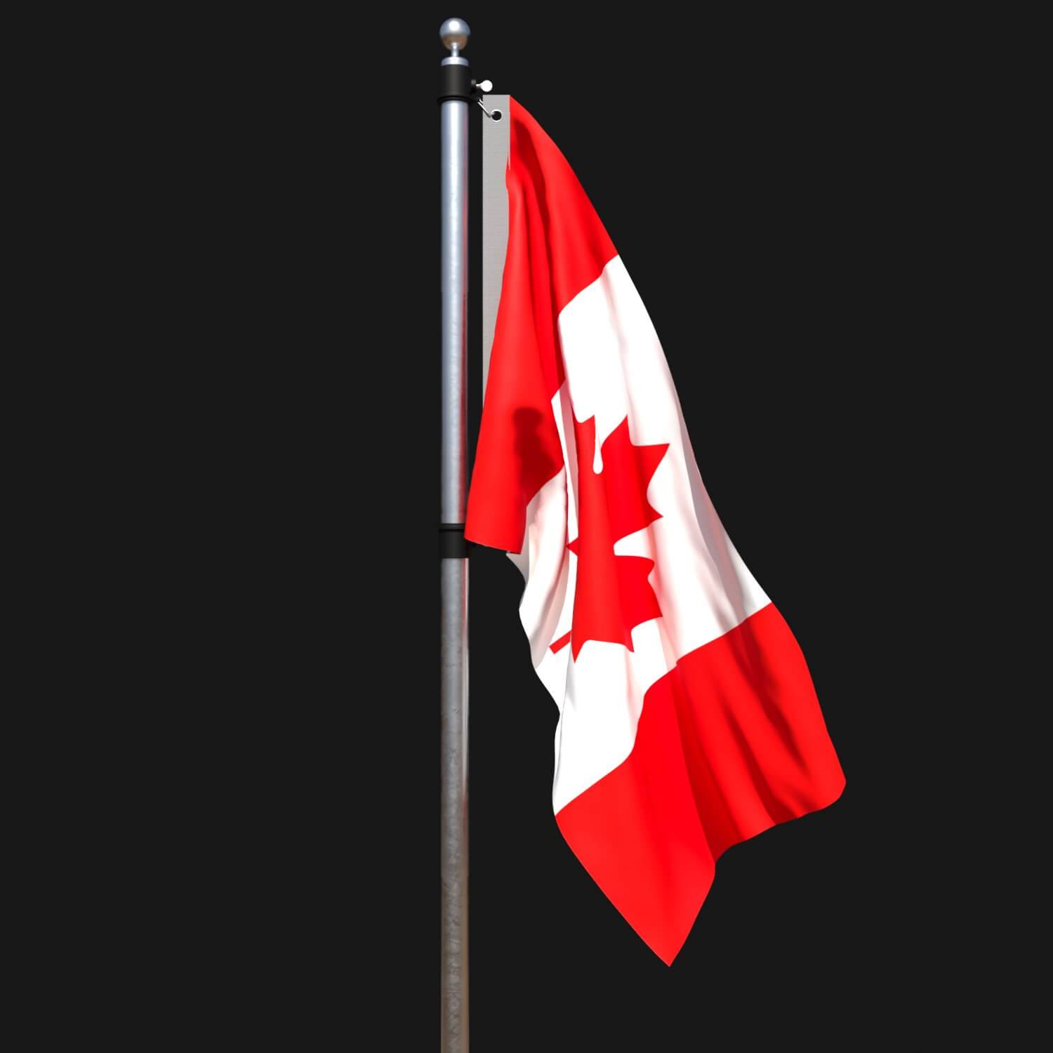 Canadian Flag Model