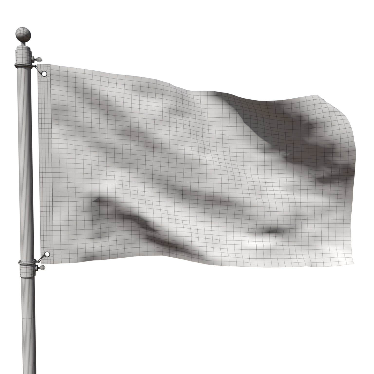Flag of Fiji - 3D Model by ERTAN ZORLU