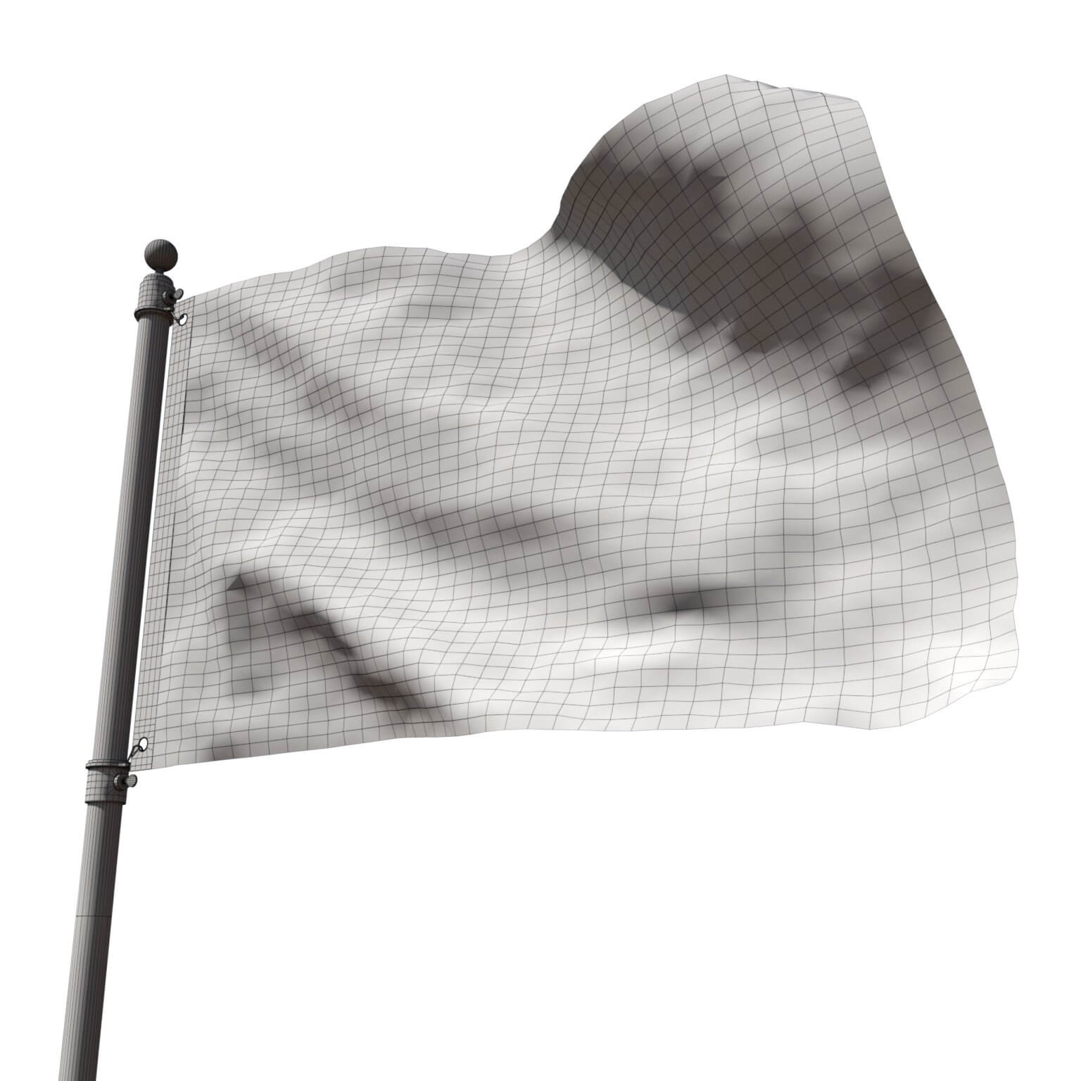 Flag of Saudi Arabia - 3D Model by ERTAN ZORLU