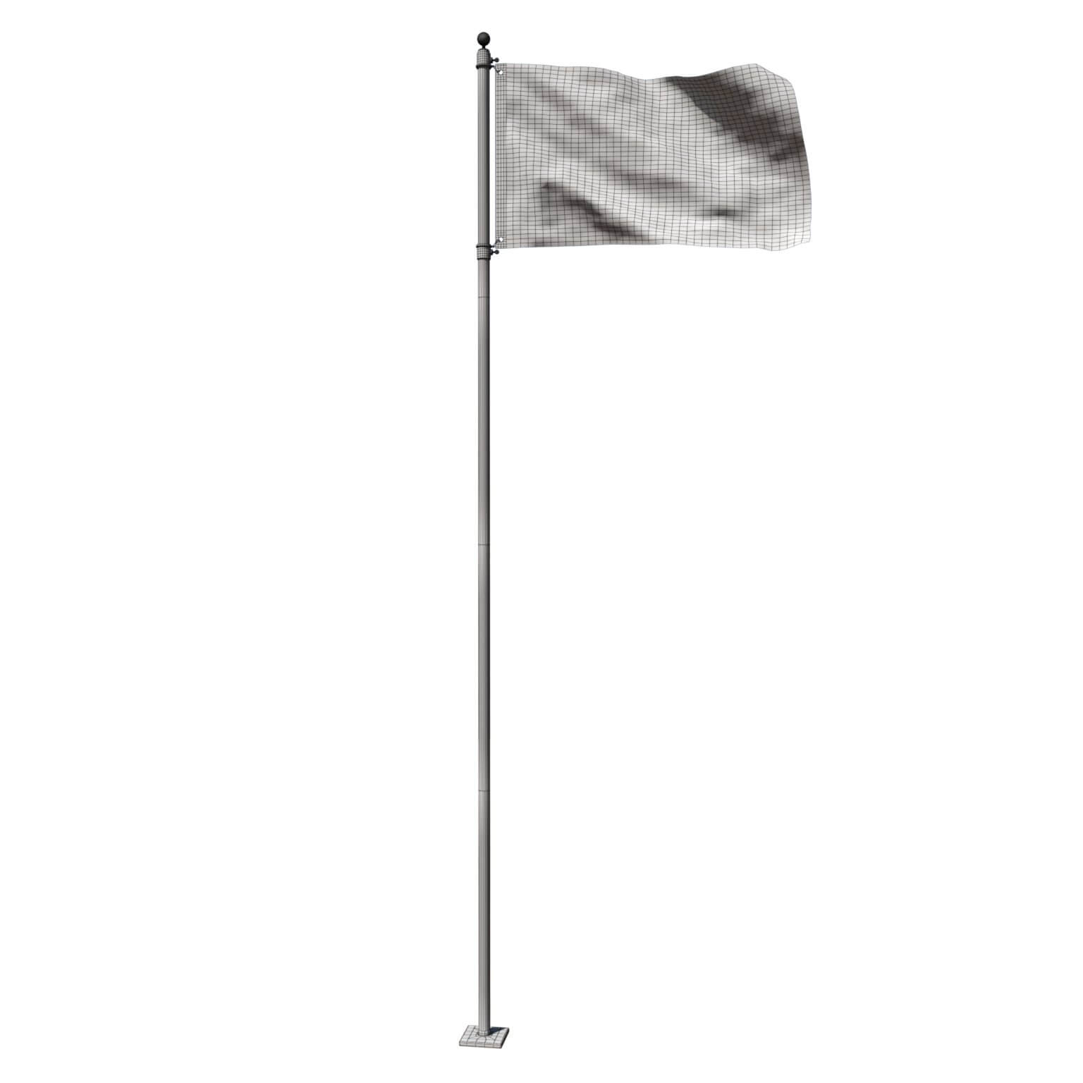 Flag of St Eustatius - 3D Model by ERTAN ZORLU