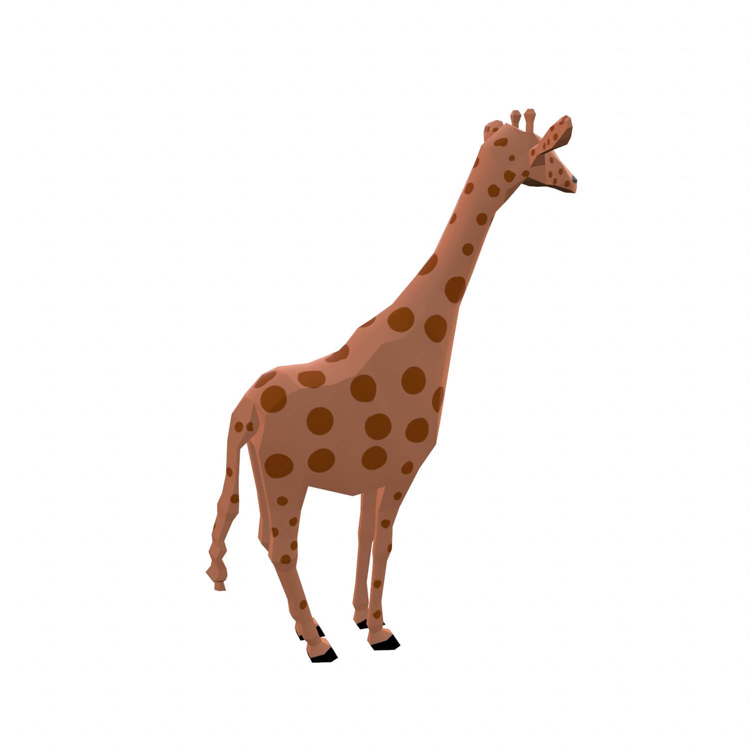 Giraffe - 3D Model by ERTAN ZORLU
