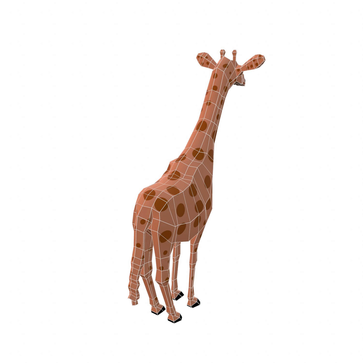 Giraffe - 3D Model by ERTAN ZORLU
