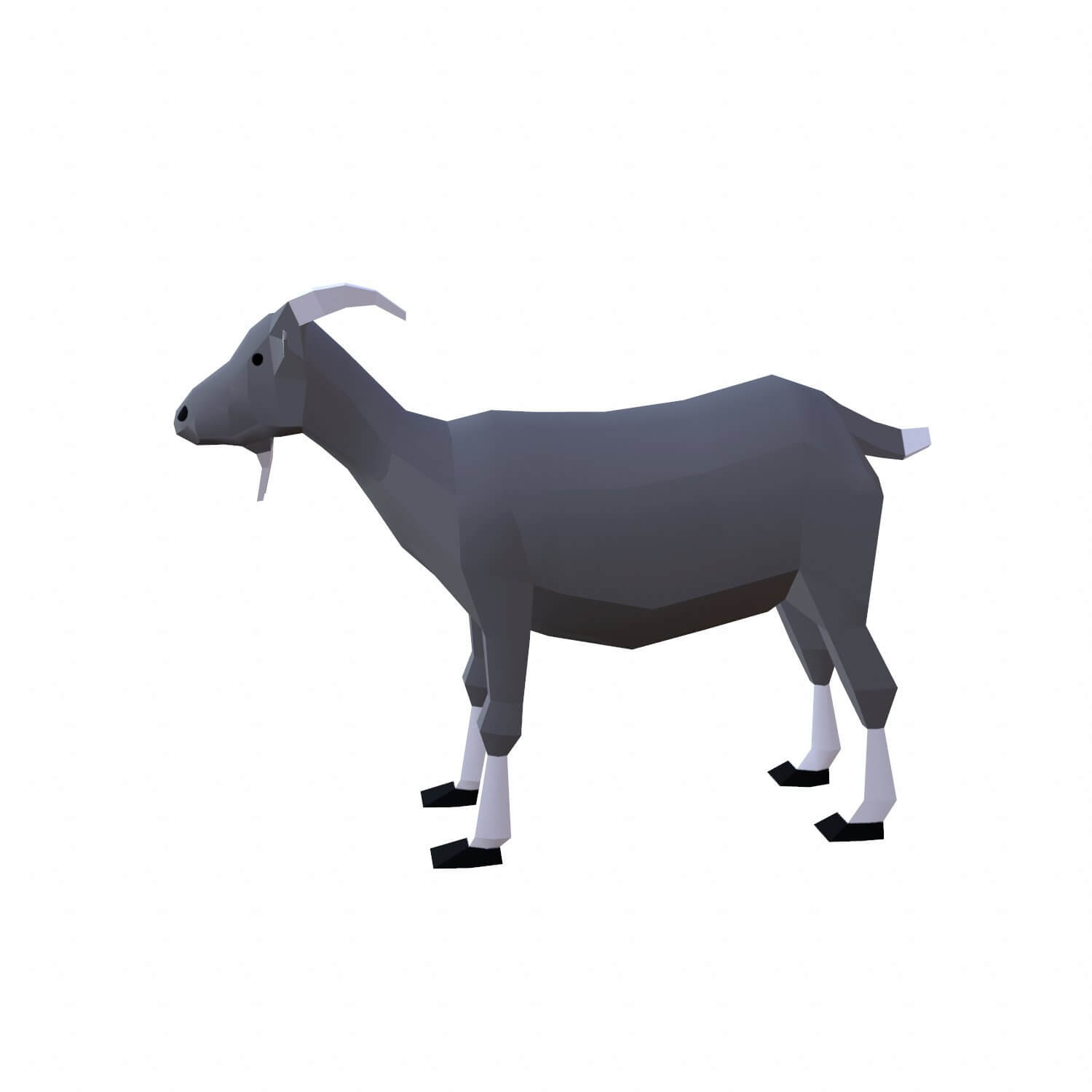 Goat Cartoon - 3D Model by ERTAN ZORLU