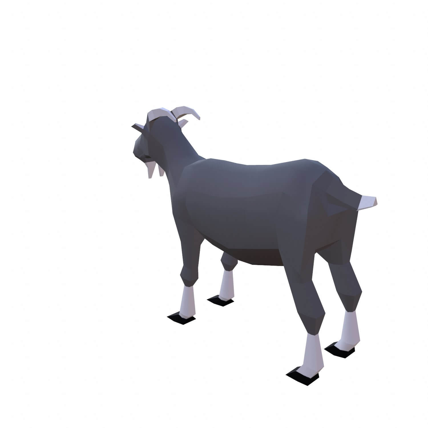 Goat Cartoon - 3D Model by ERTAN ZORLU