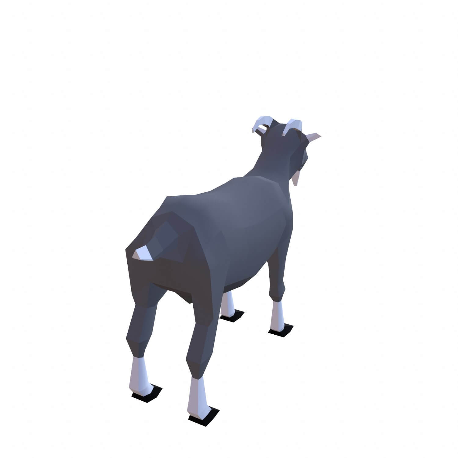 Goat Cartoon - 3D Model by ERTAN ZORLU