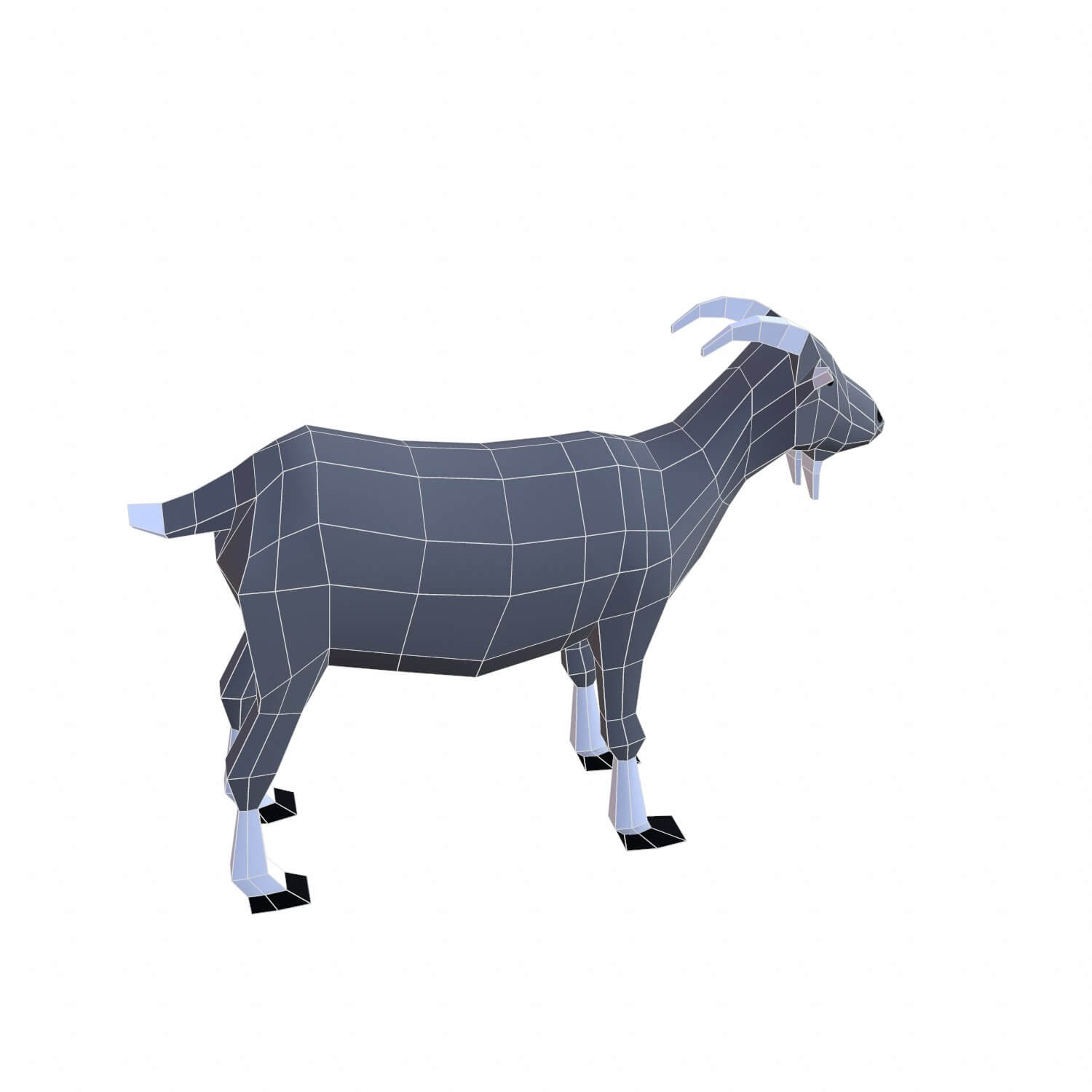 Goat Cartoon - 3D Model by ERTAN ZORLU
