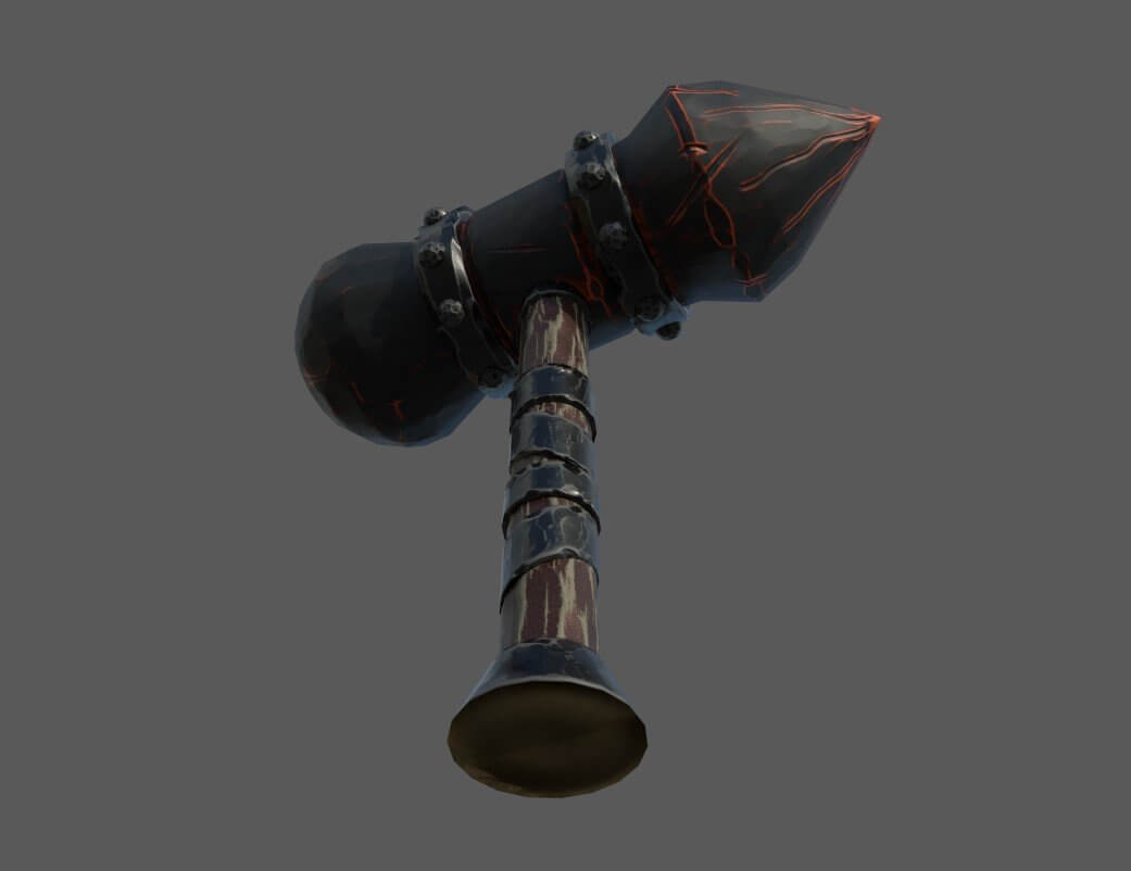Great Axe - 3D Model by ERTAN ZORLU