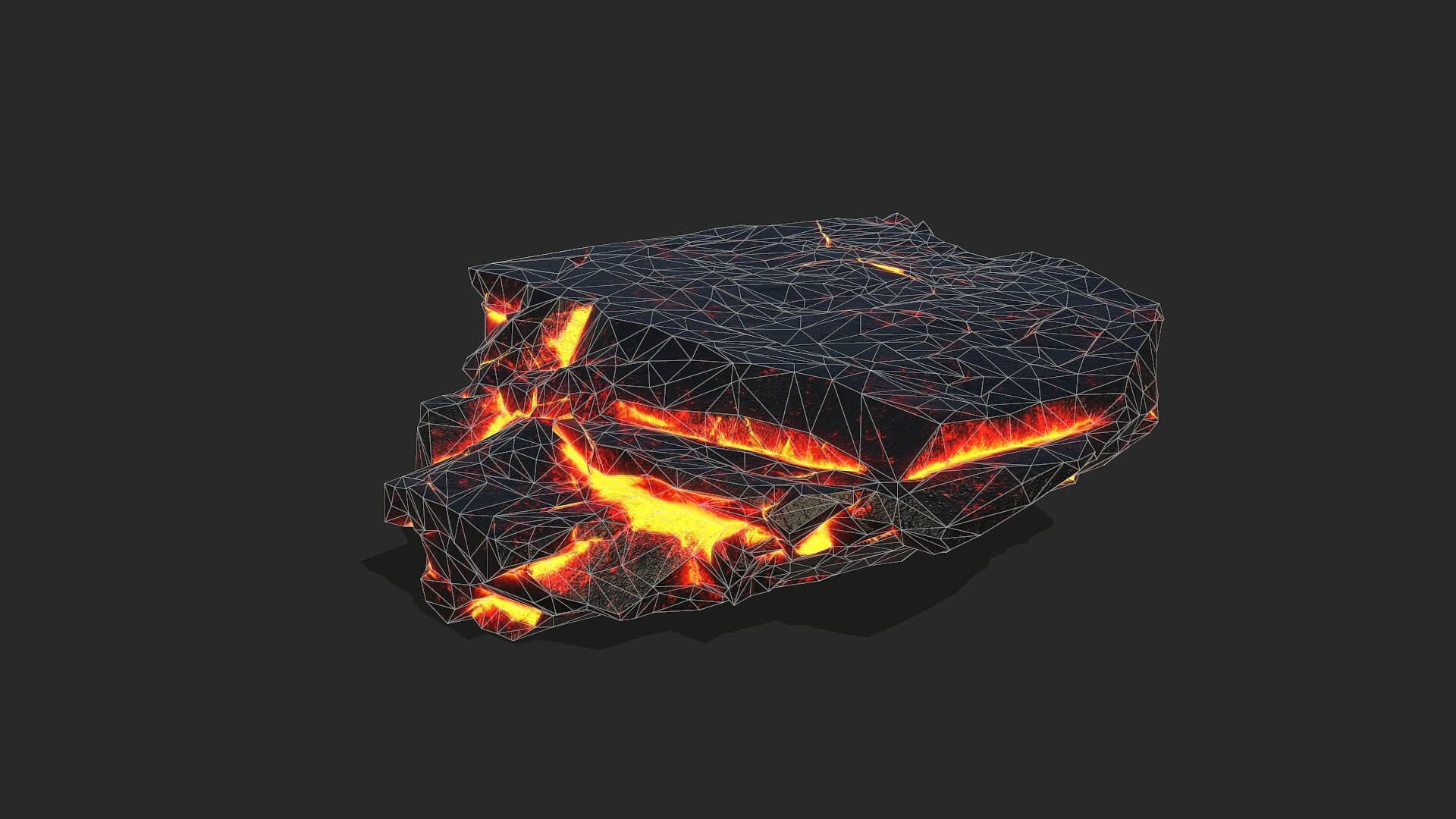 Lava Rock 17 - 3D Model by ERTAN ZORLU
