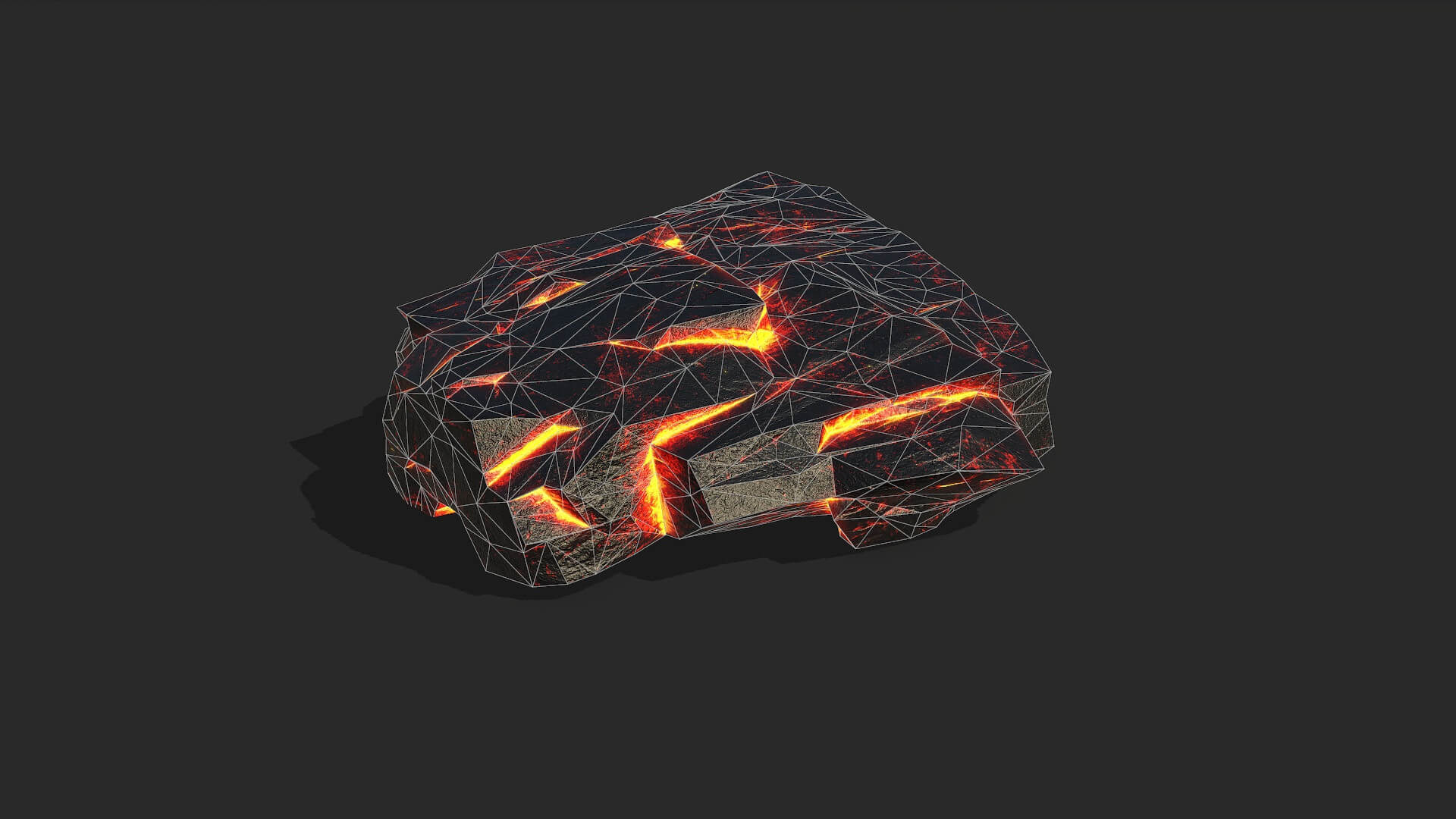 Lava Rock 17 - 3D Model by ERTAN ZORLU