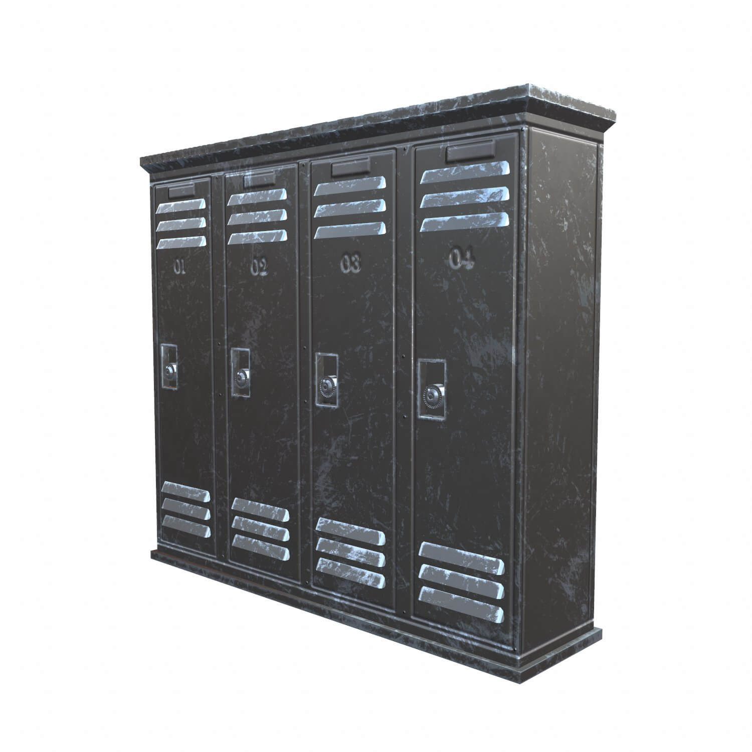 Lockers - 03 3D Model by ERTAN ZORLU