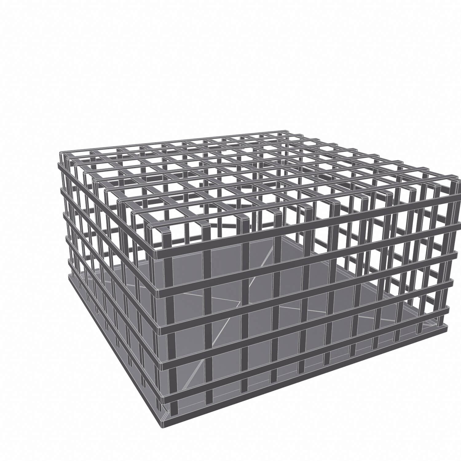 Metal Cage - 3D Model by ERTAN ZORLU