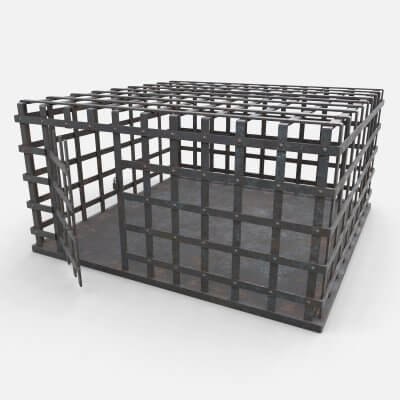 Metal Cage - 3D Model by ERTAN ZORLU