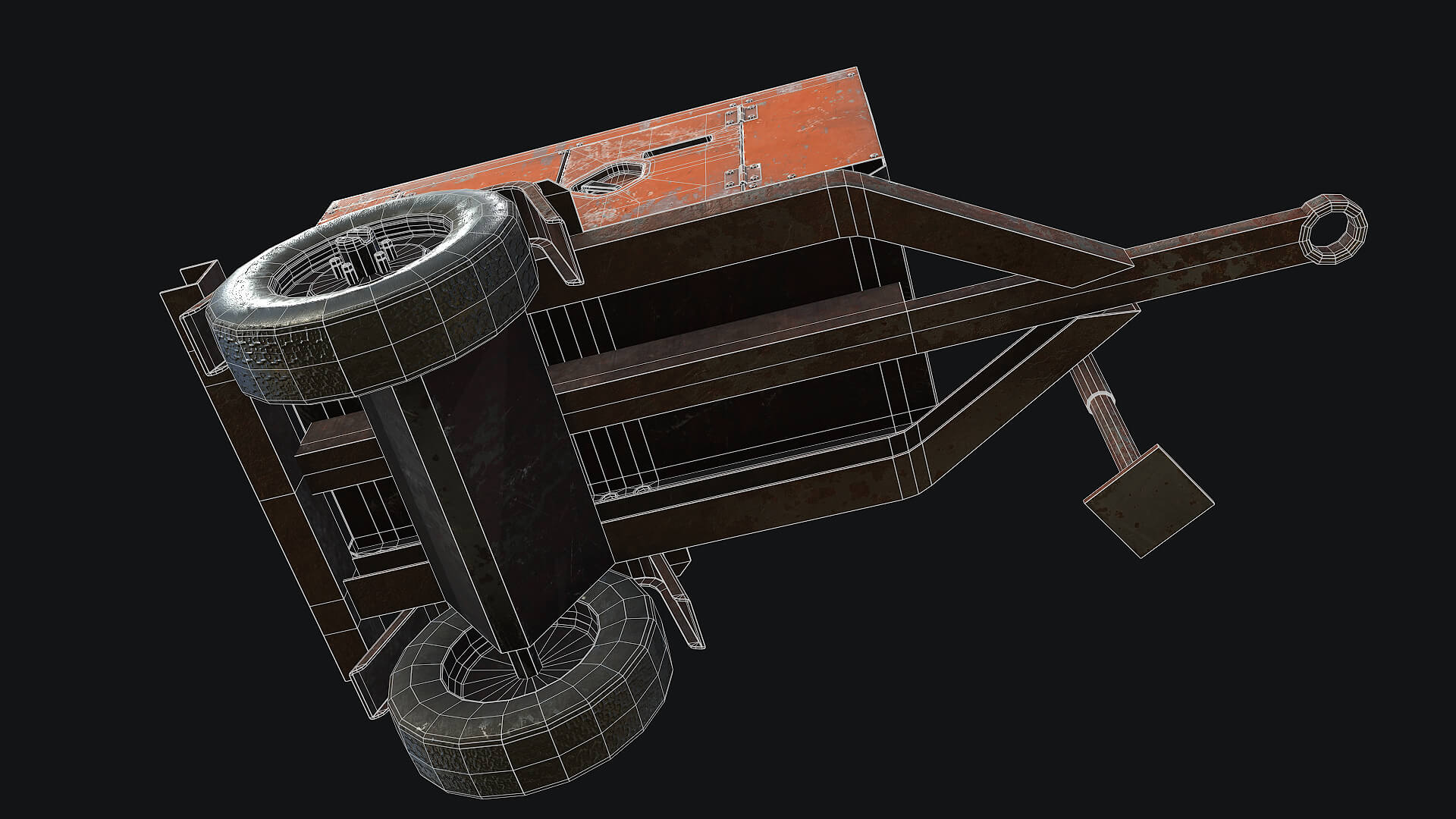 Mobile Diesel Generator 01 - 3D Model by ERTAN ZORLU