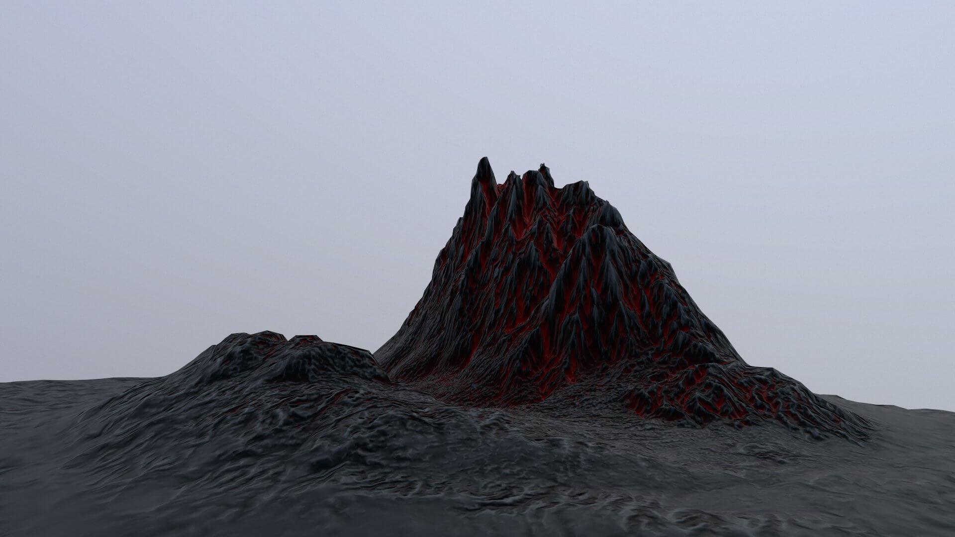 Mountain - 3D Model by ERTAN ZORLU