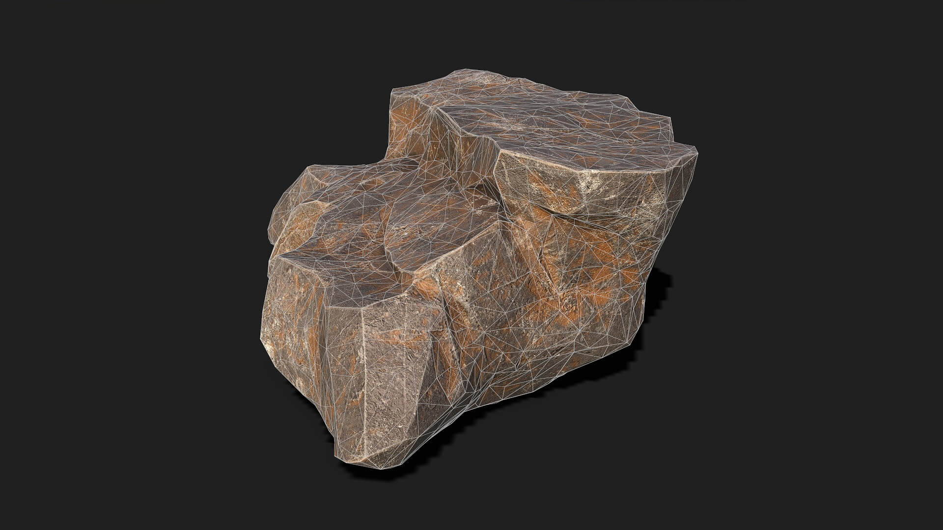 Mountain Rock 01 - 3D Model by ERTAN ZORLU