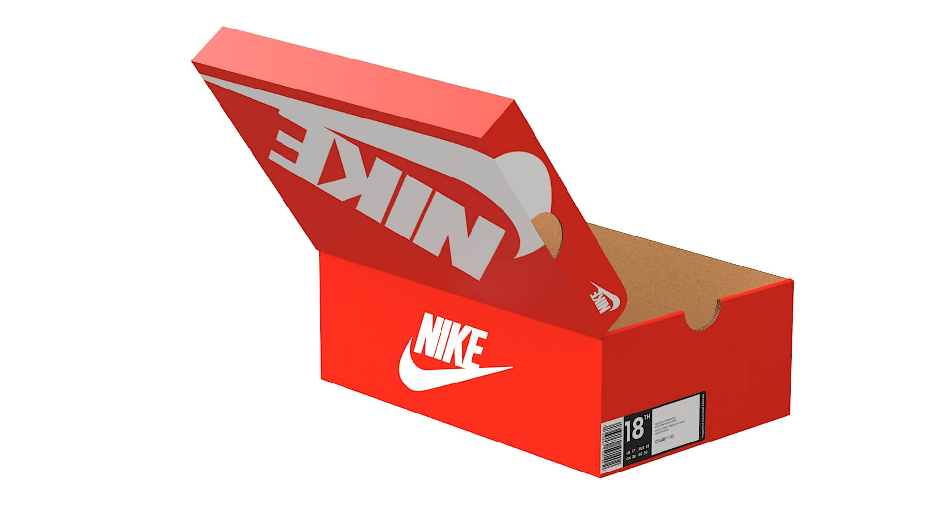 Nike Shoe Box 01 - 3D Model by ERTAN ZORLU