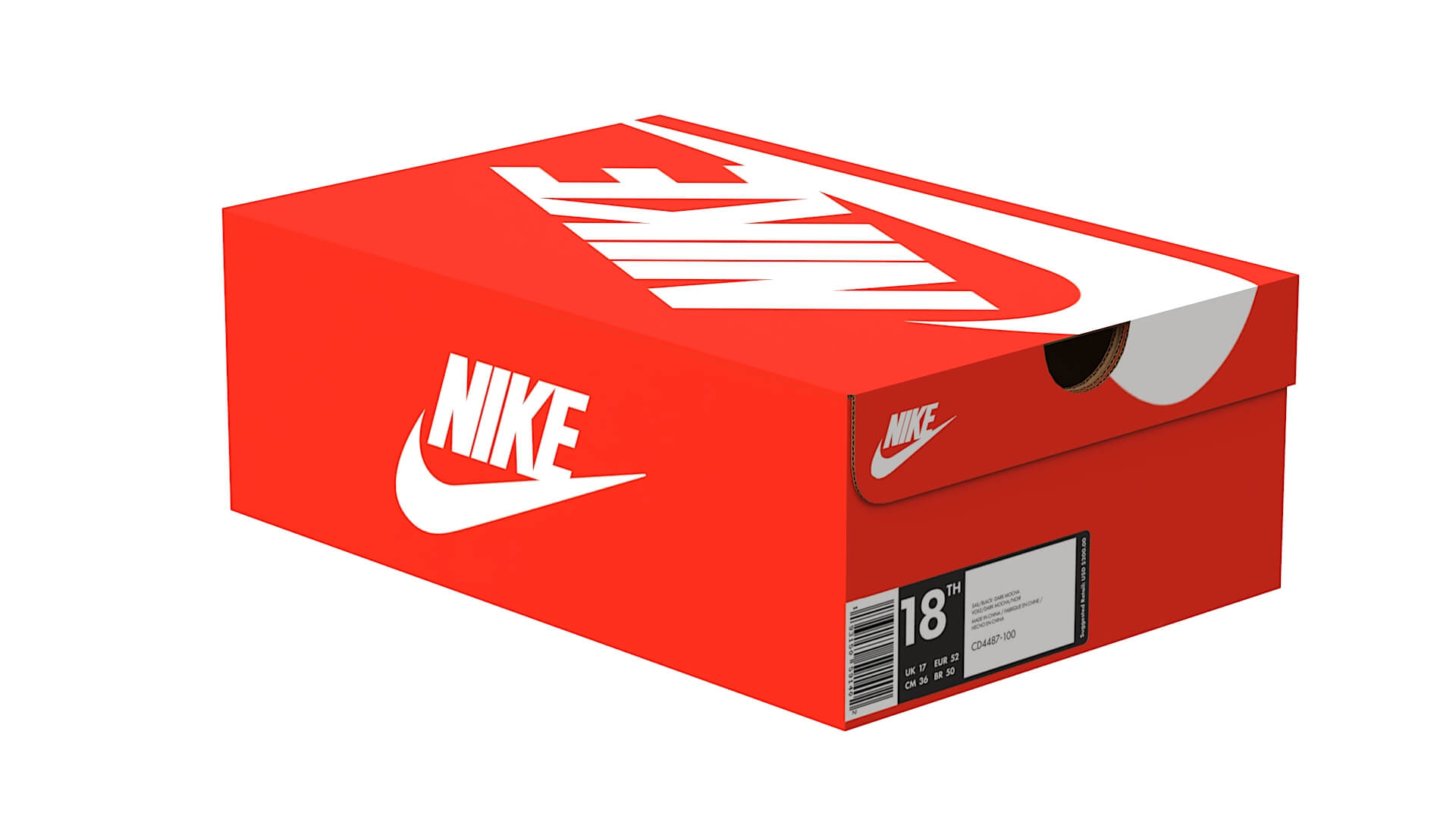 Nike Shoe Box 01 - 3D Model by ERTAN ZORLU